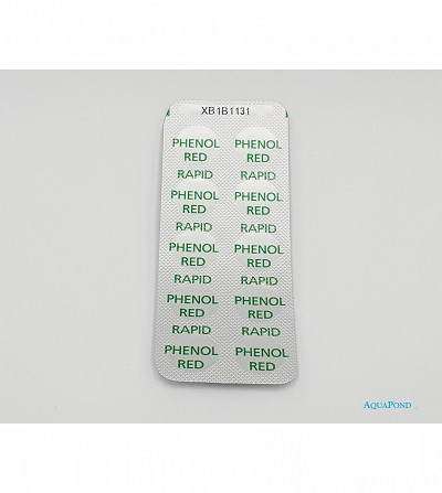 DPD Testtabletten Phenol Red Rapid pH - 10St