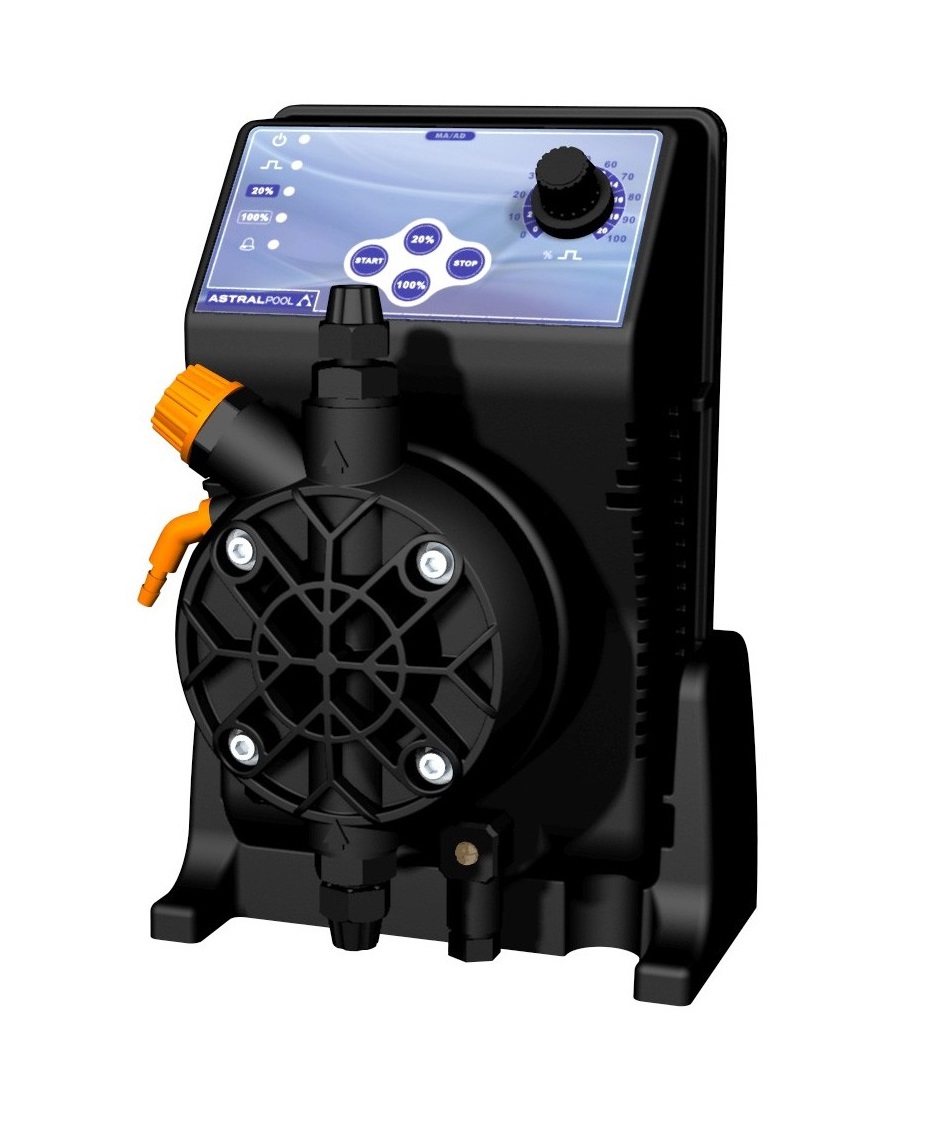 Pompa Exactus con dosaggio manuale - cloro o pH - 2 lt/h