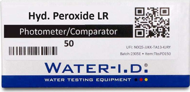 Water-I.D. Hydrogen Peroxide LR tabletták Pool Lab 1.0 és ...