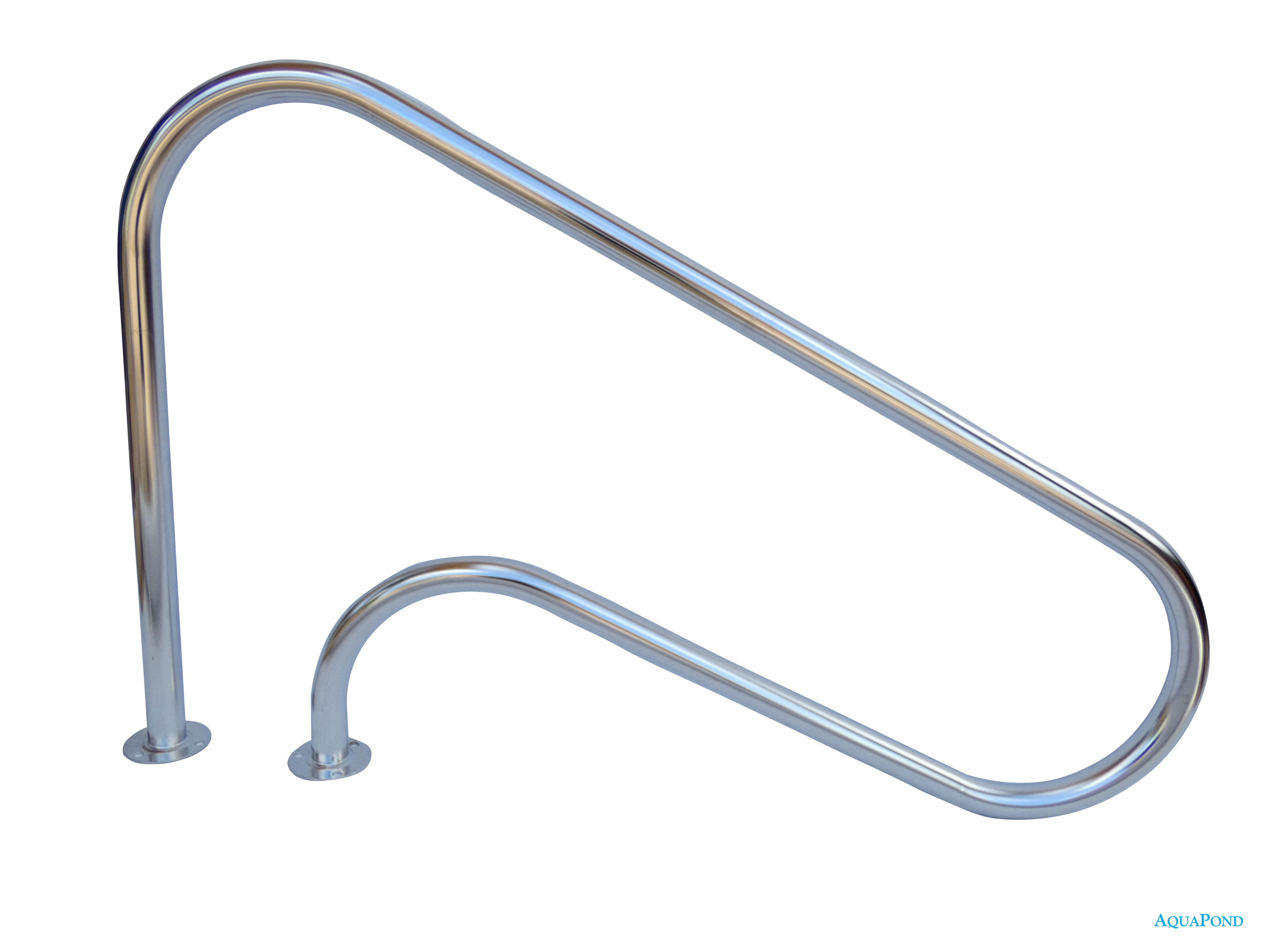 Astralpool Handgriffe Länge 1250 mm mit Flanschen - Edelstahl ...