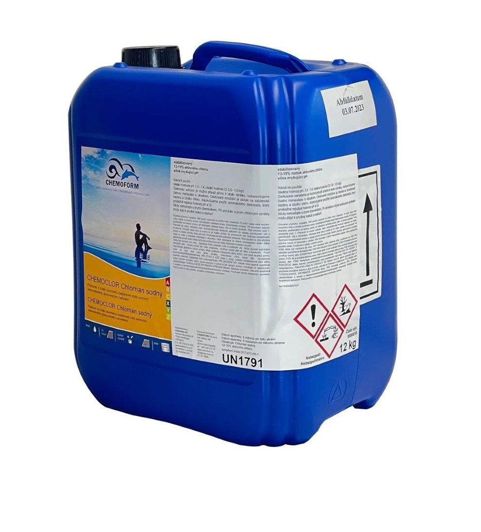 Chemoform Natrijev hipoklorit, stabilizirani, tekući 12 kg ...