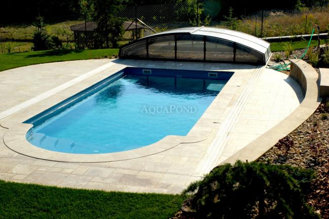 Bazén Compass Pools JAVA 101 - 10 m - keramický bazén