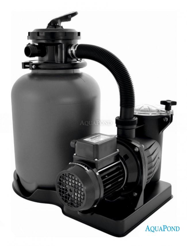 Komplette Sand Filteranlage WM300 TOP + Preva 25 Pumpe - 230V,