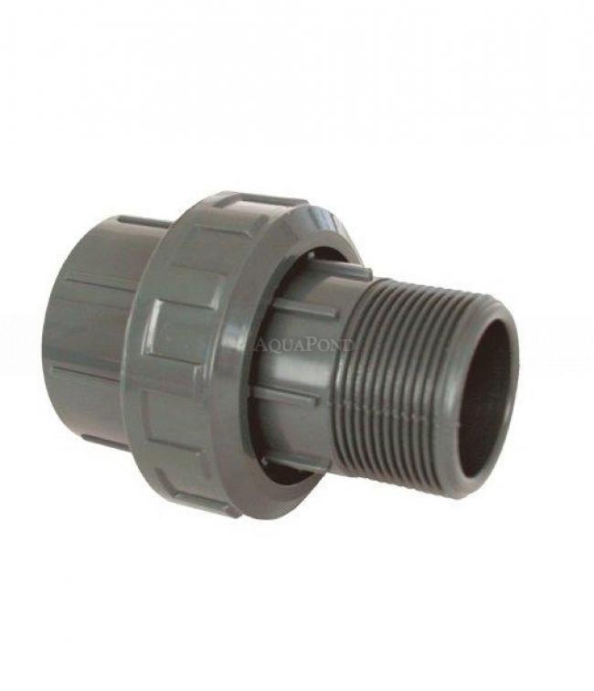 PVC Fitting - Hollender 32 x 1“ ext., DN=32 mm x 1“, Kleben ...