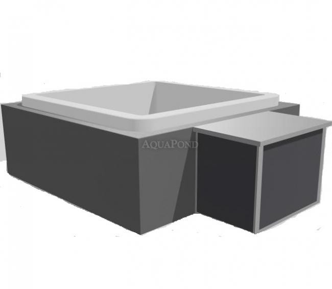 Aseko Pool Technology Box Alu - Whirlpool, antracit színű ...