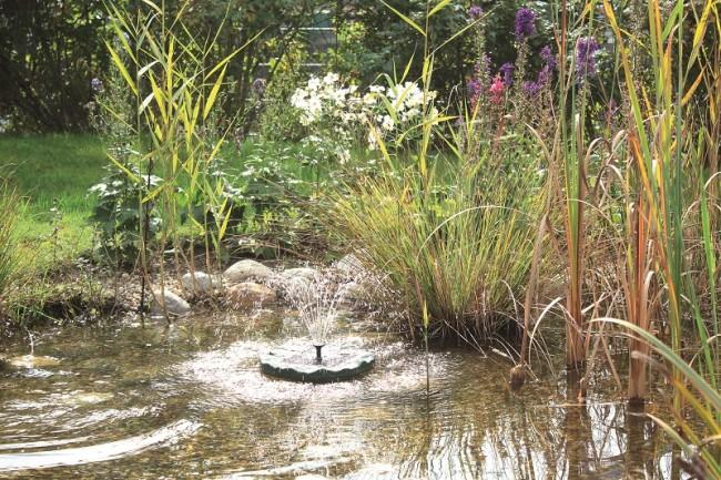 Pontec PondoSolar Lily Island - solárna fontánka